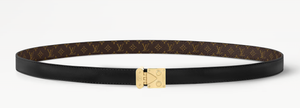 Louis Vuitton Thin S-Lock Belt in Red — UFO No More
