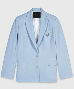 Maje Single-Breasted Suit Jacket — UFO No More