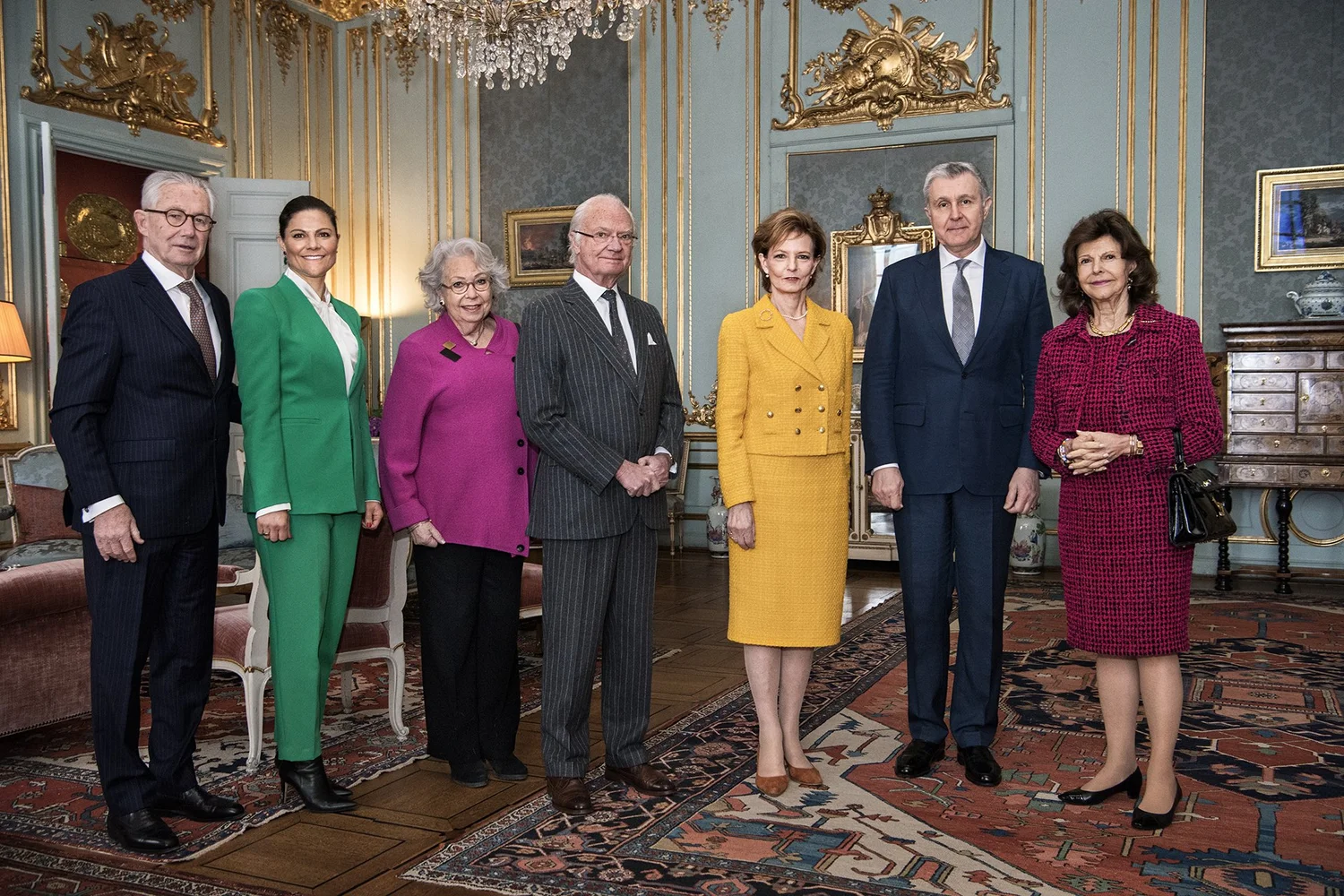 Swedish Royal Family hosts lunch for Margareta, Custodian of the Crown ...