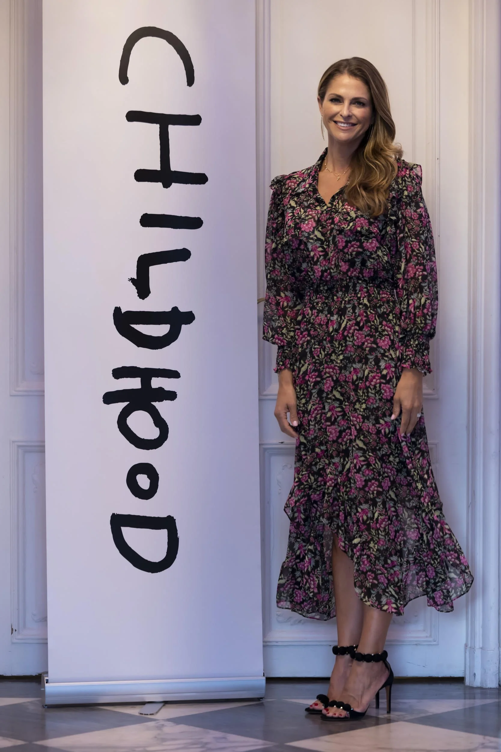 Princess Madeleine visits Frankfurt with the World Childhood Foundation ...