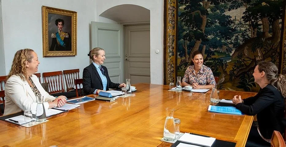 Crown Princess Victoria attends Agenda 2030 meeting — UFO No More