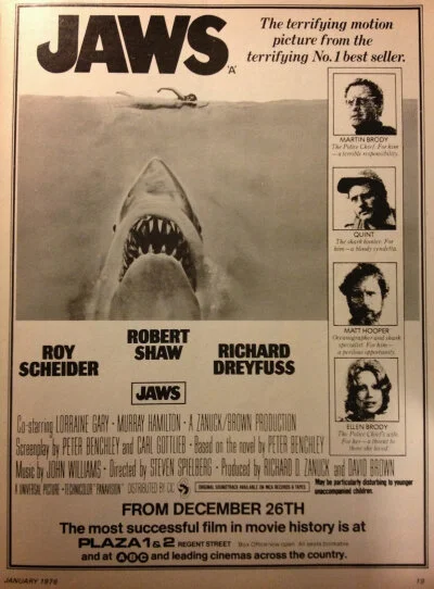 Memories Of Watching Jaws On Opening Day in 1975 — The Daily Jaws