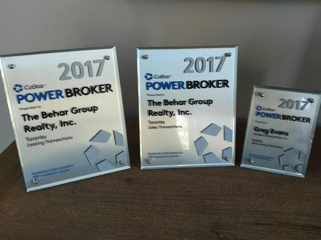 POWER BROKER AWARDS – Behar