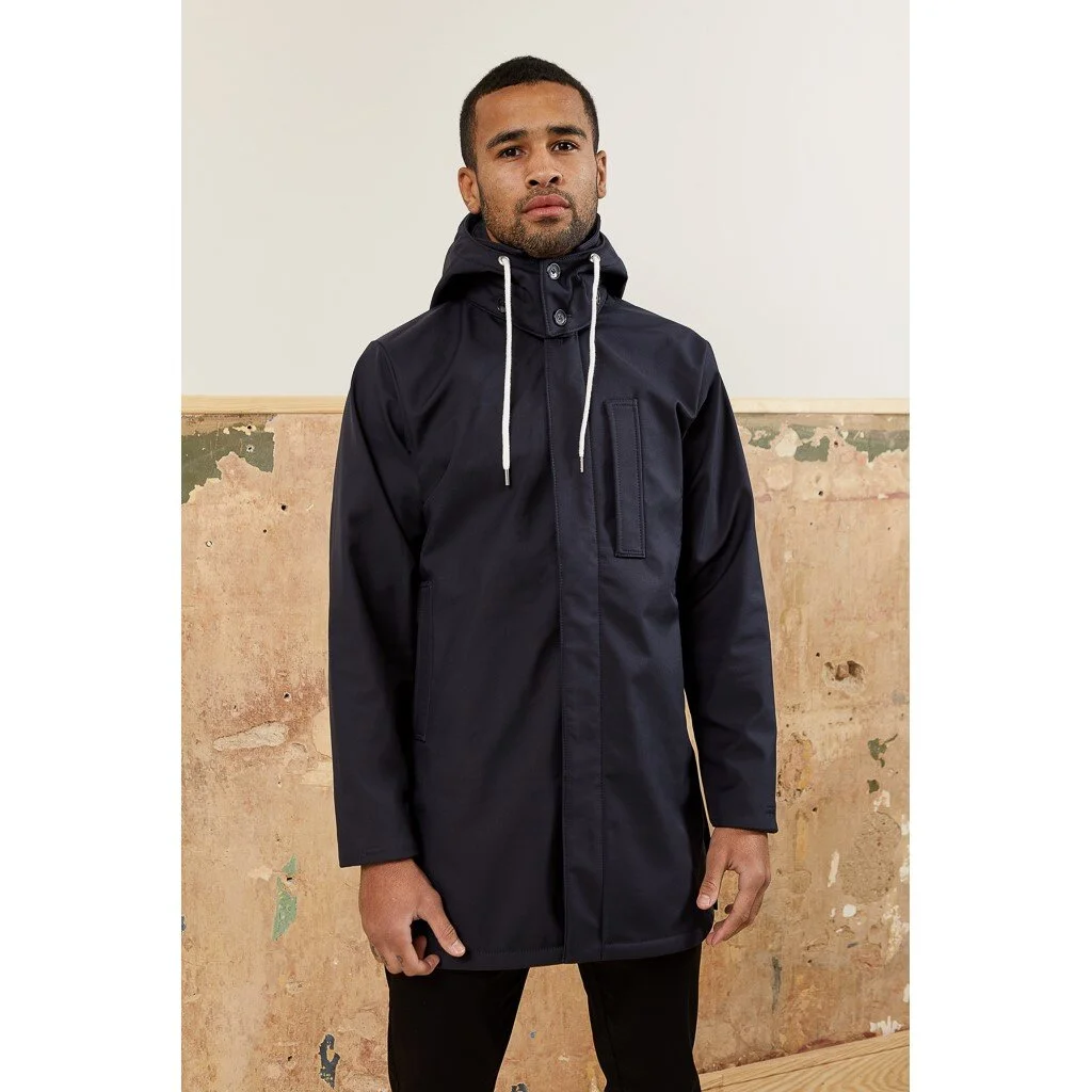 Recycled Parka - Navy — Meander Apparel