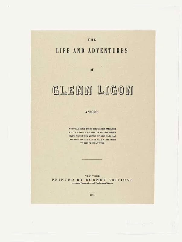 Prints — GLENN LIGON