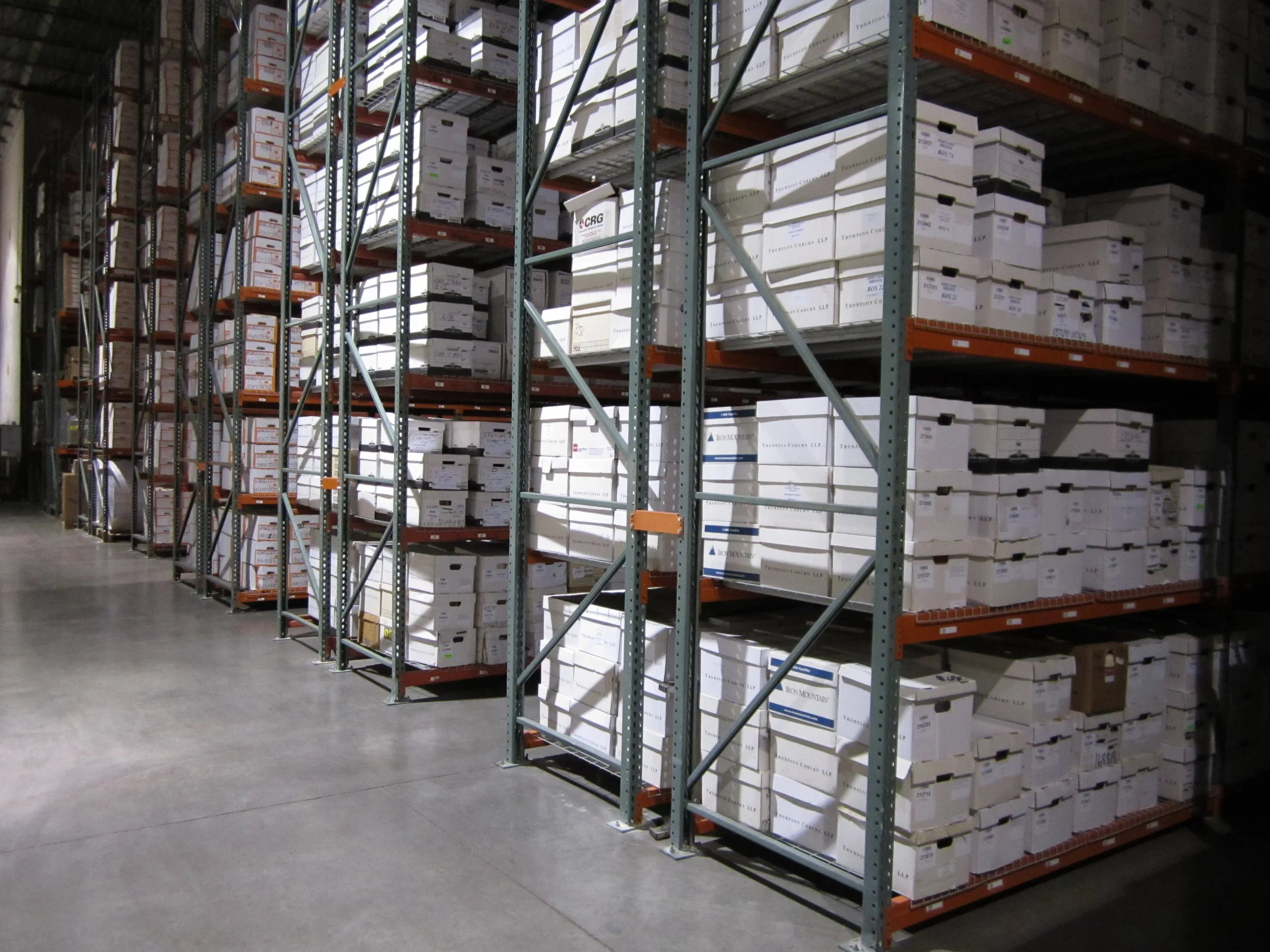 Record Storage — Dodge Moving