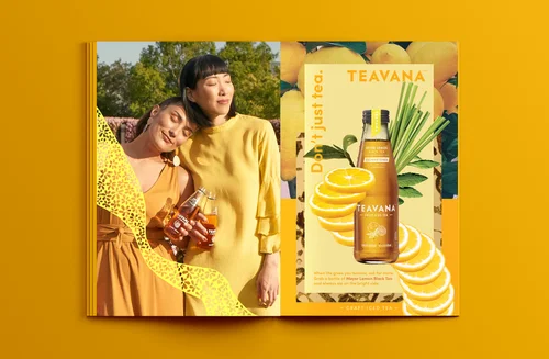 Don't just tea. Teavana — Erin Stevens