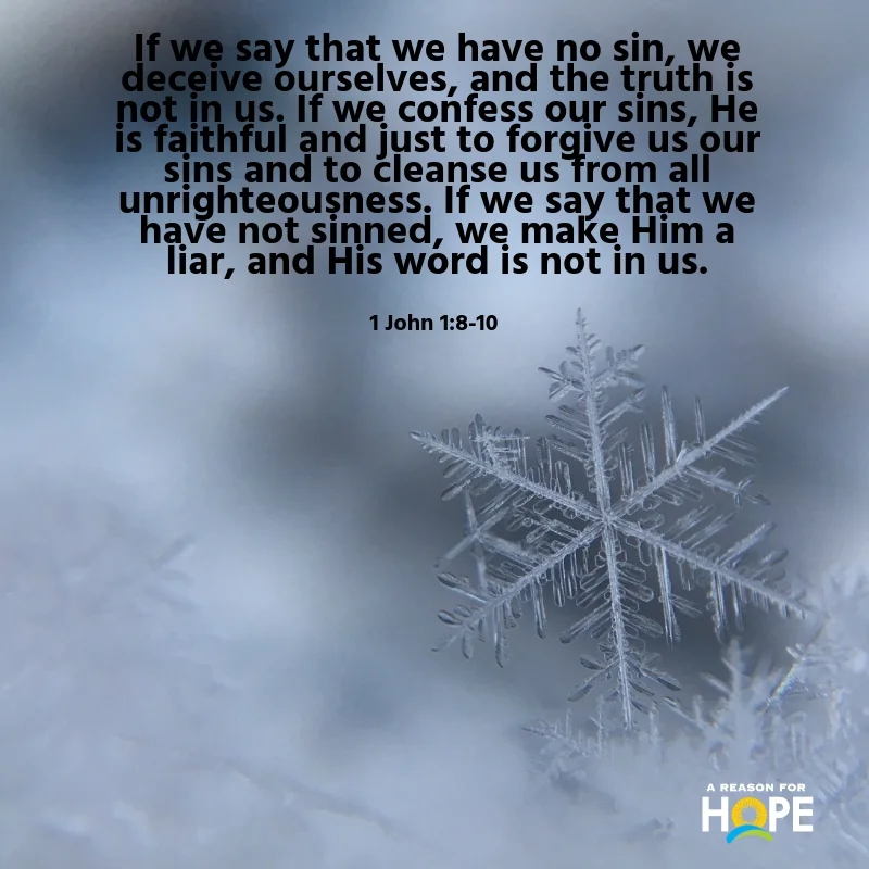 1 John 1 8 10 A Reason For Hope With Don Patterson
