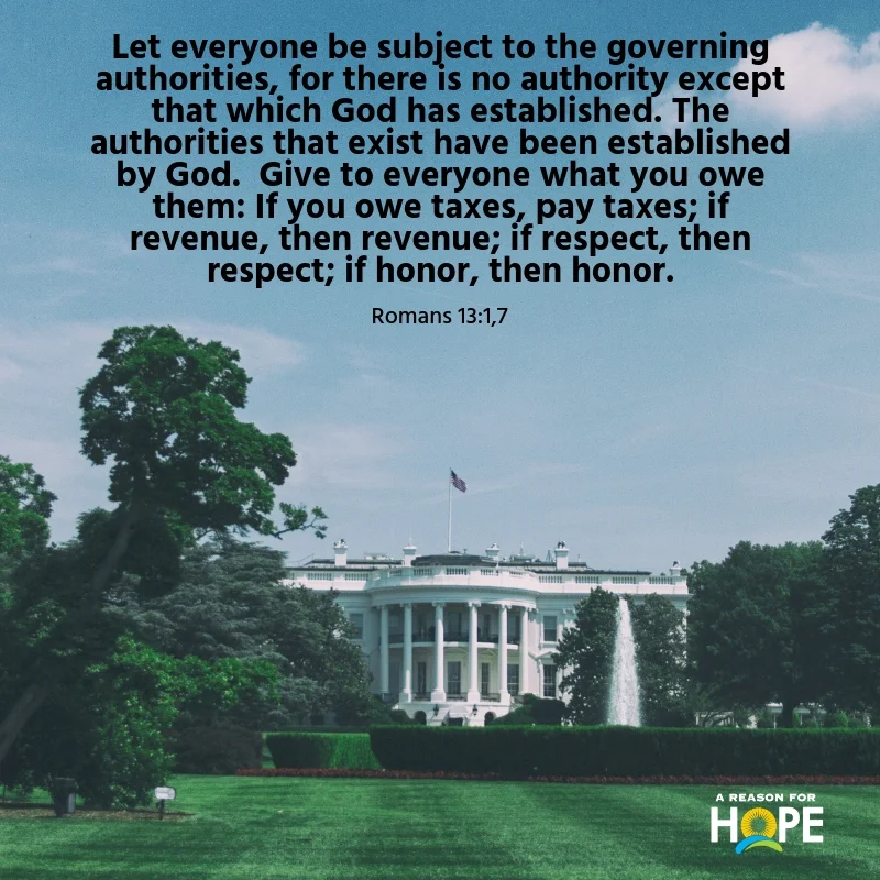 Romans 13 1 7 A Reason For Hope With Don Patterson Romans 13 1 7 A Reason For Hope With Don Patterson
