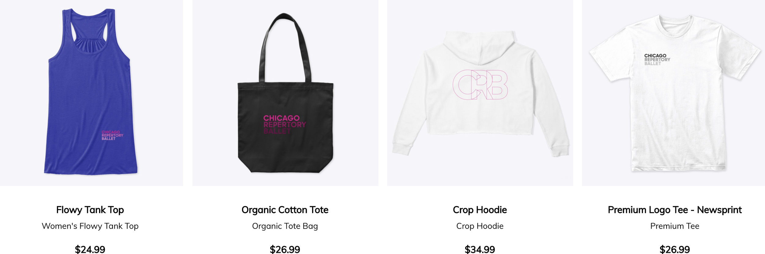 Chicago Repertory Ballet Merch Store — CHICAGO REPERTORY BALLET