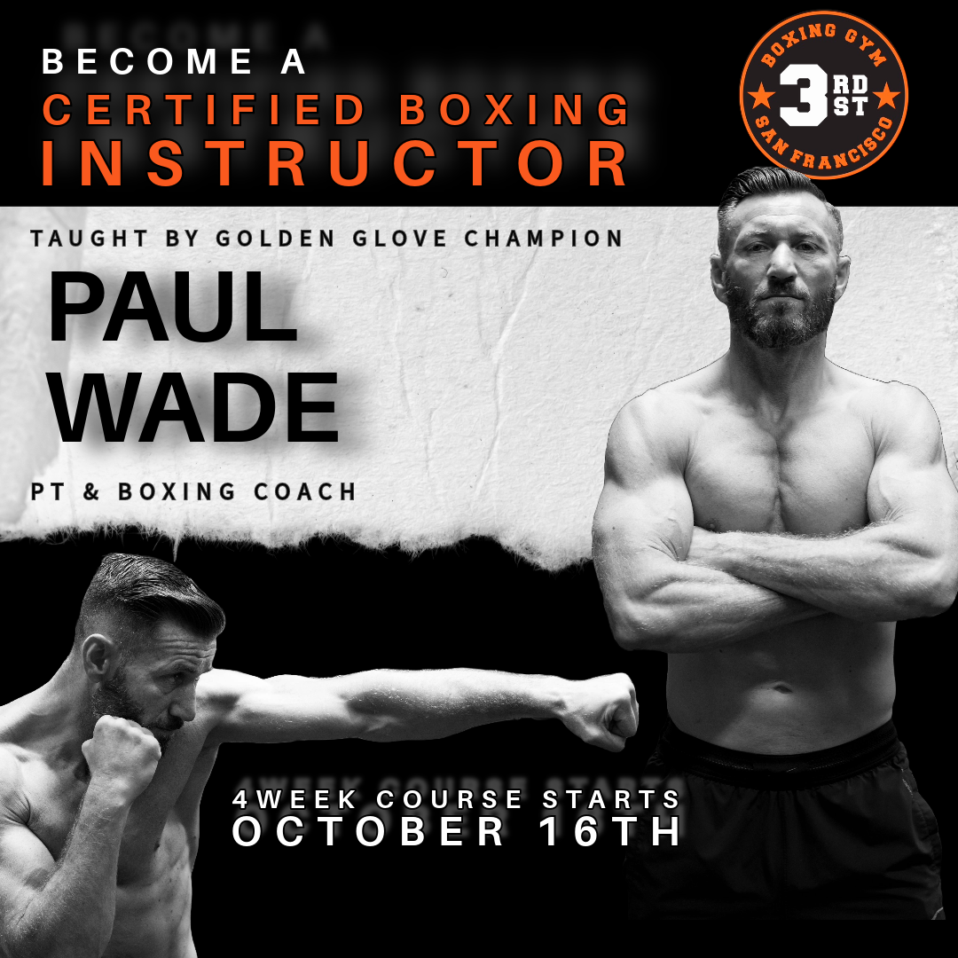 Trainer Certification — 3rd Street Boxing Gym