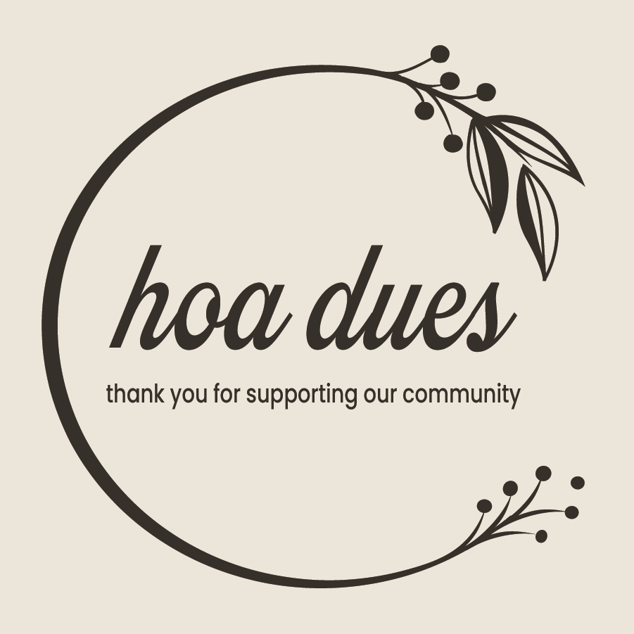 Hillside Farms HOA Annual Membership Dues — Hillside Farms HOA