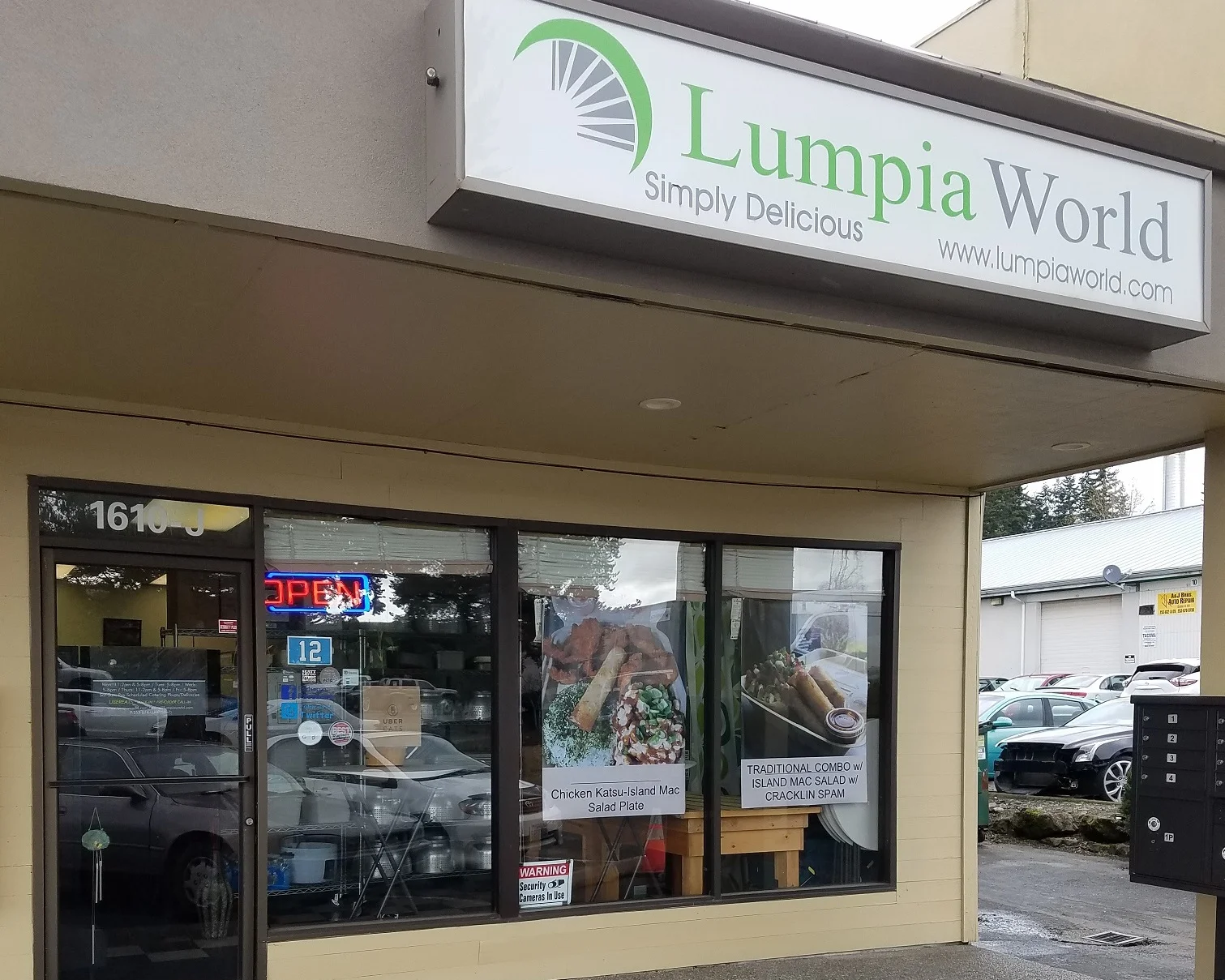 MENU — Lumpia World