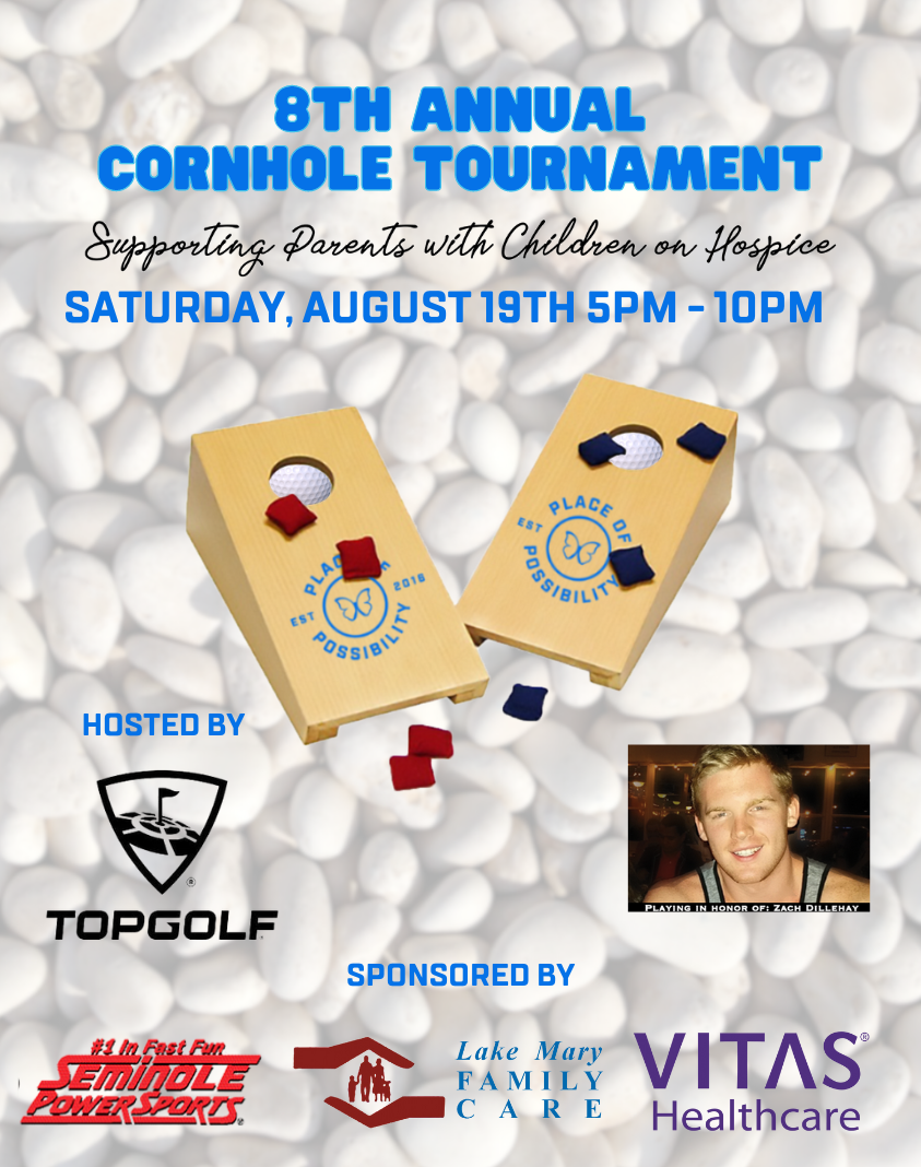 Annual Cornhole Tournament — The Place of Possibility