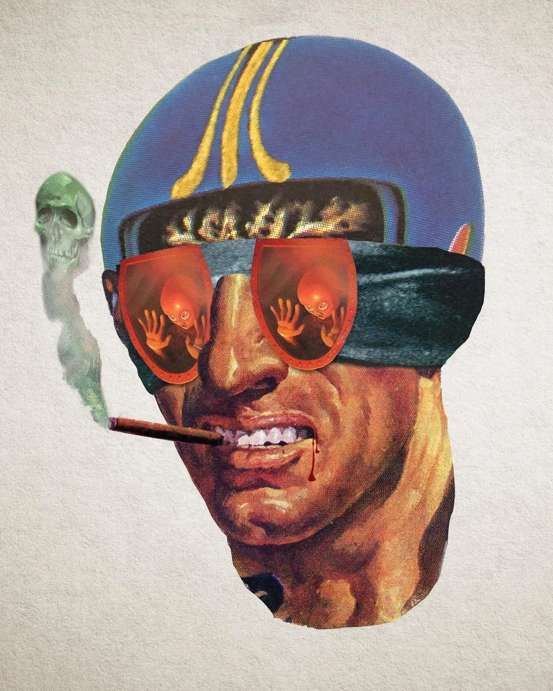 A Twisted Patrol of the Moon // An Interview with Collage Artist Matt ...