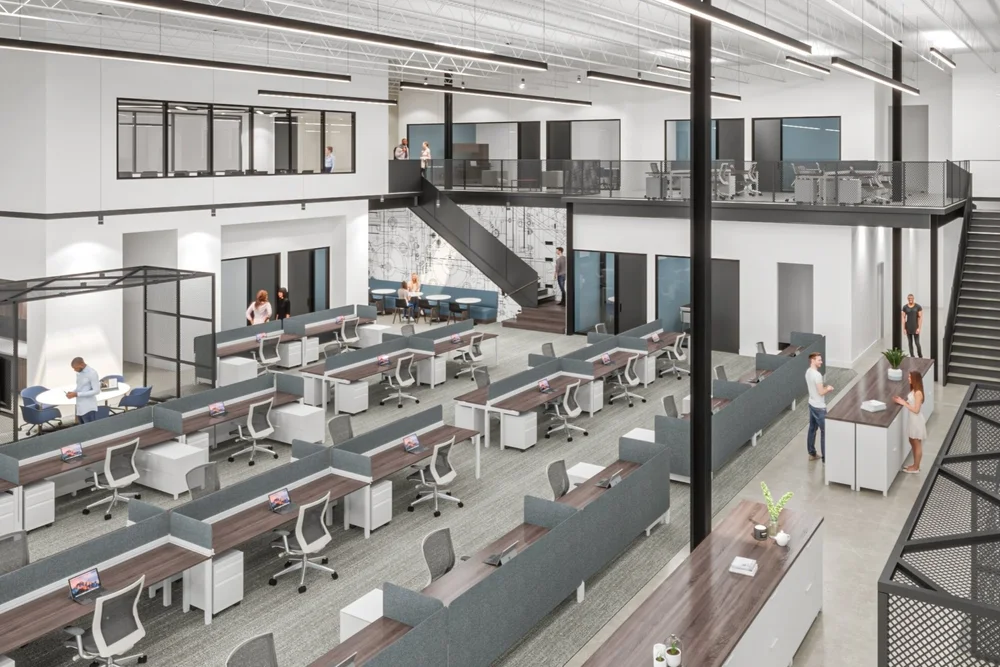 PROGRESS: Savoye's warehouse-to-office transformation — OKW Architects