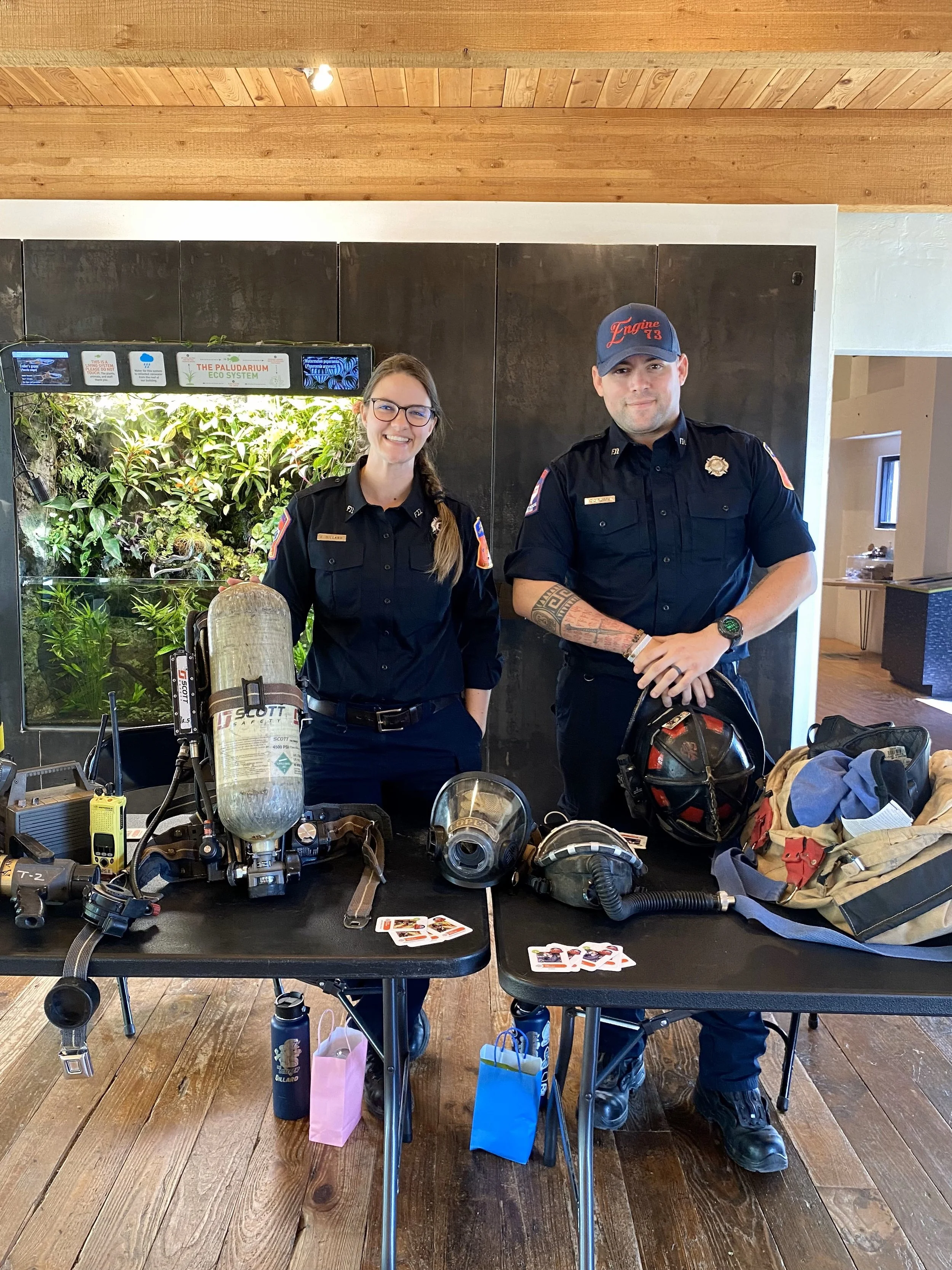 Meet Firefighters David Coplan Castillo and Elizabeth Dillard — Science ...