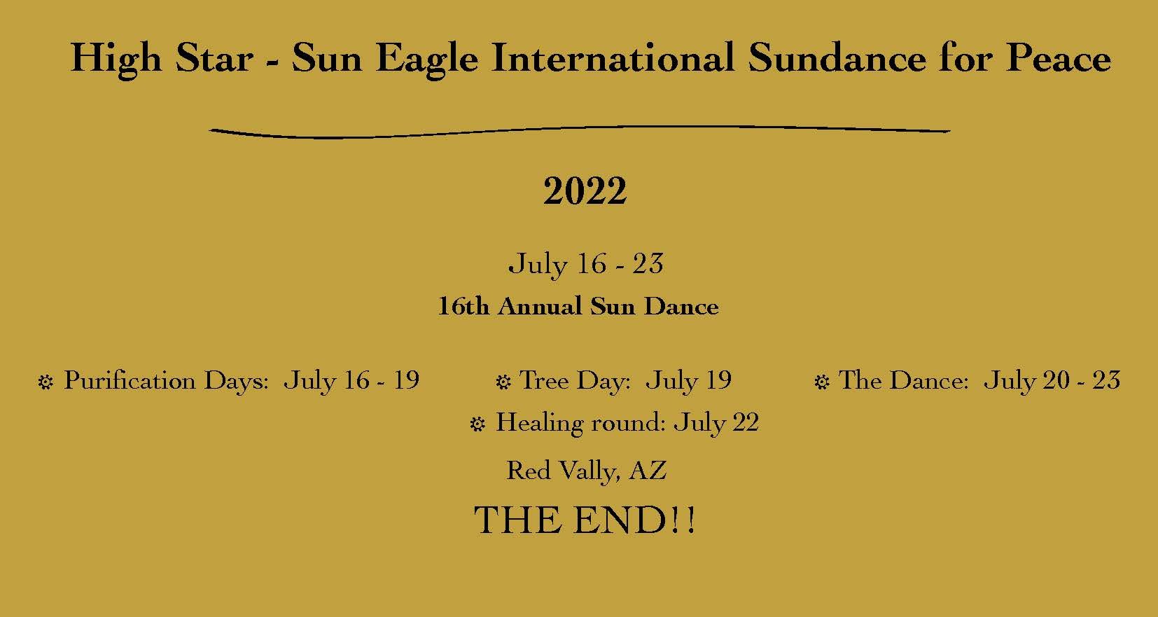 The High Star - Sun Eagle International Foundation for Peace