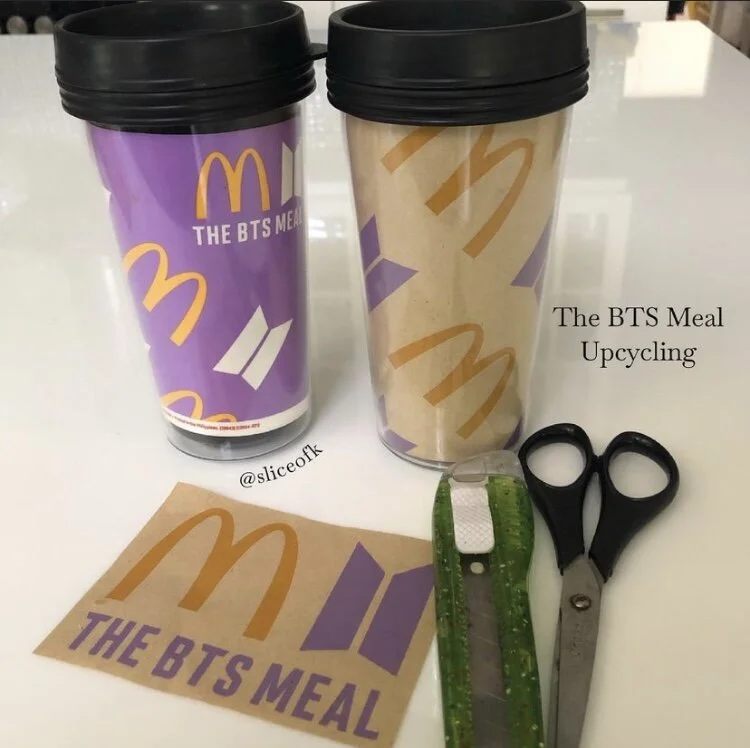 UPSIZE PH | BTS Fans Get Creative With BTS-Mcdonald’s Meal Packaging
