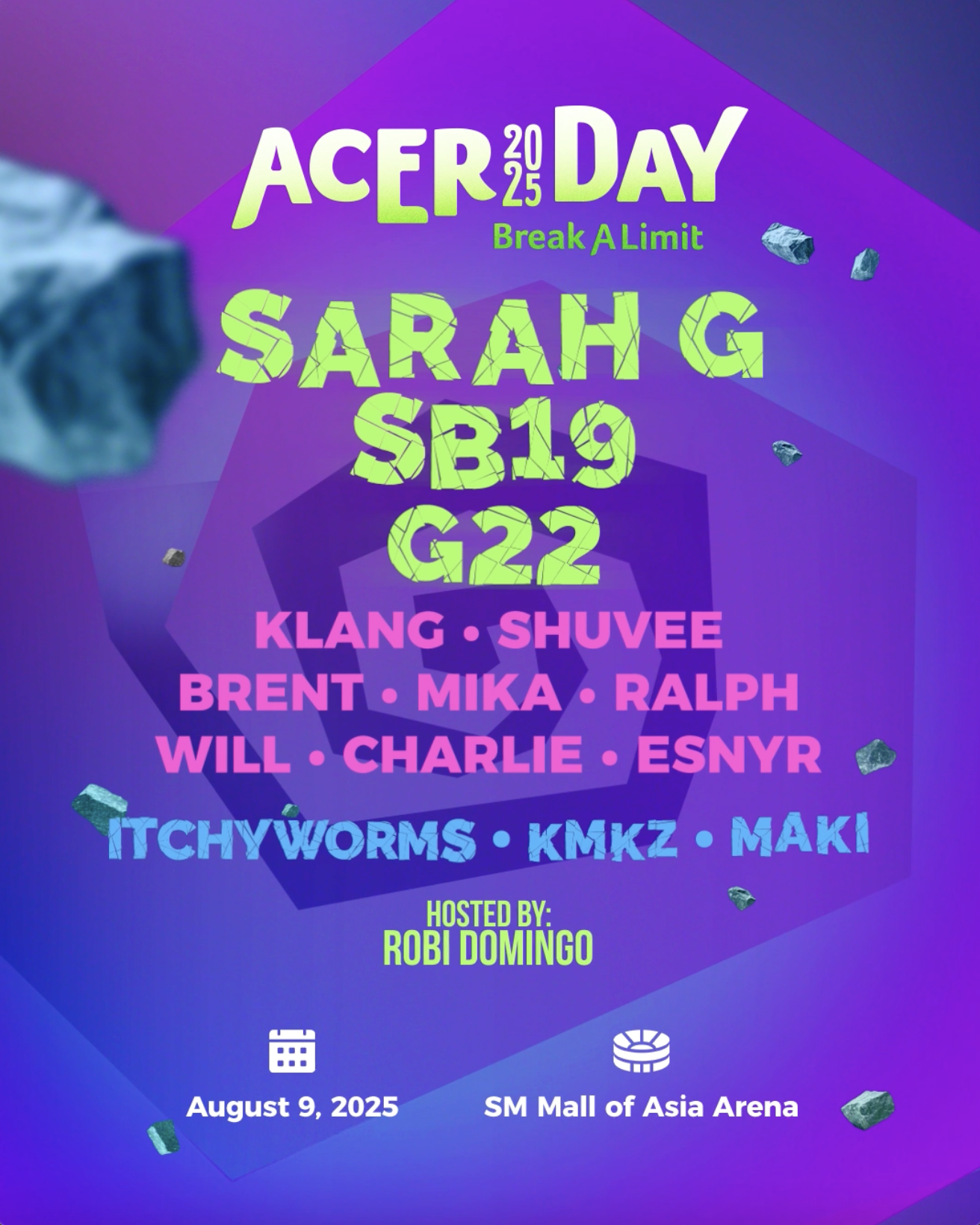 UPSIZE PH | Acer Day 2025 concert set to ‘Break A Limit’ featuring star ...