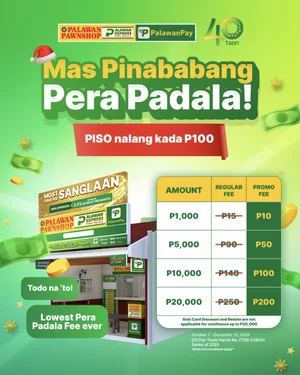 UPSIZE PH | Palawan Express Pera Padala now has Lower Domestic ...