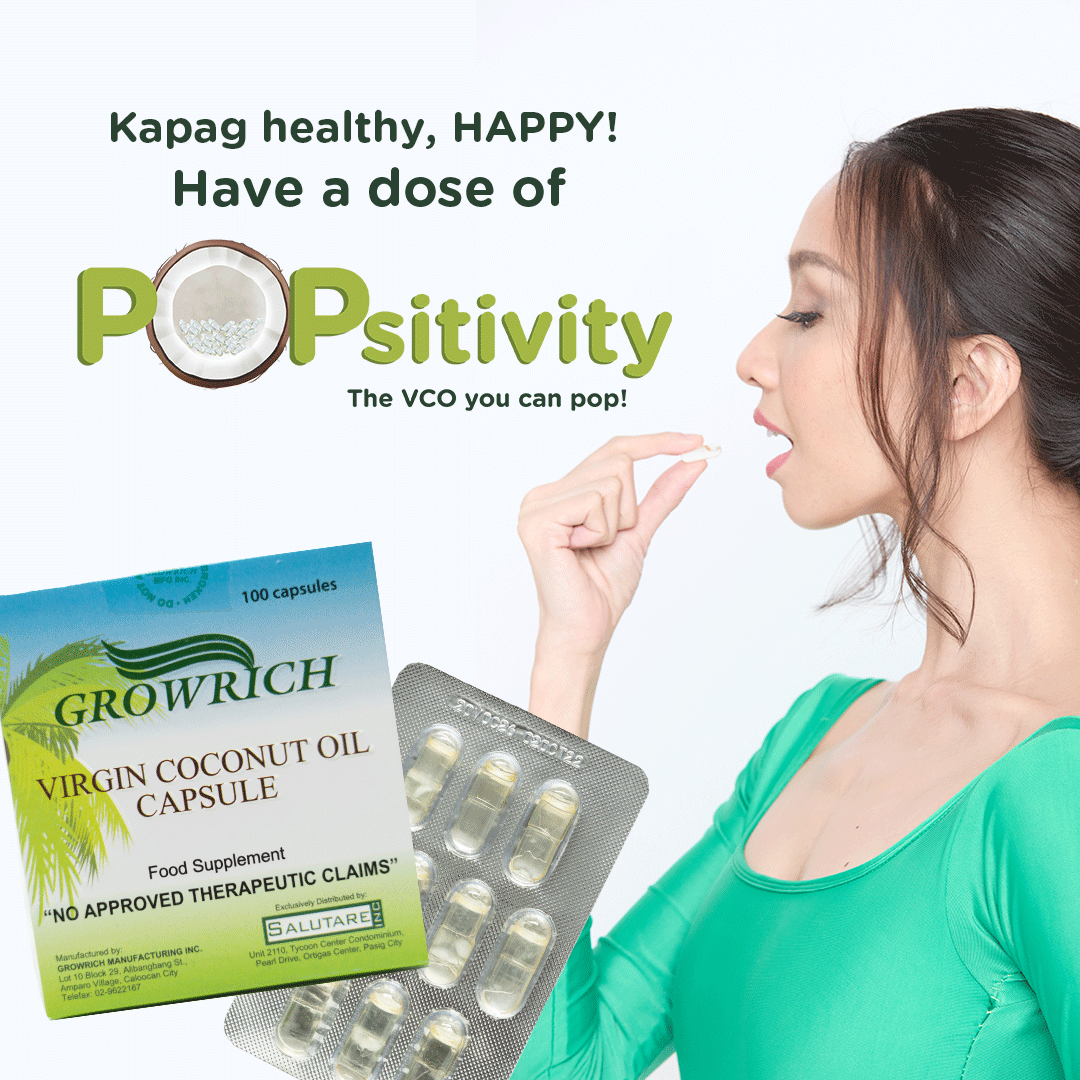 UPSIZE PH | Add A Pop Of Growrich VCO Capsule To Your Self-care Routine