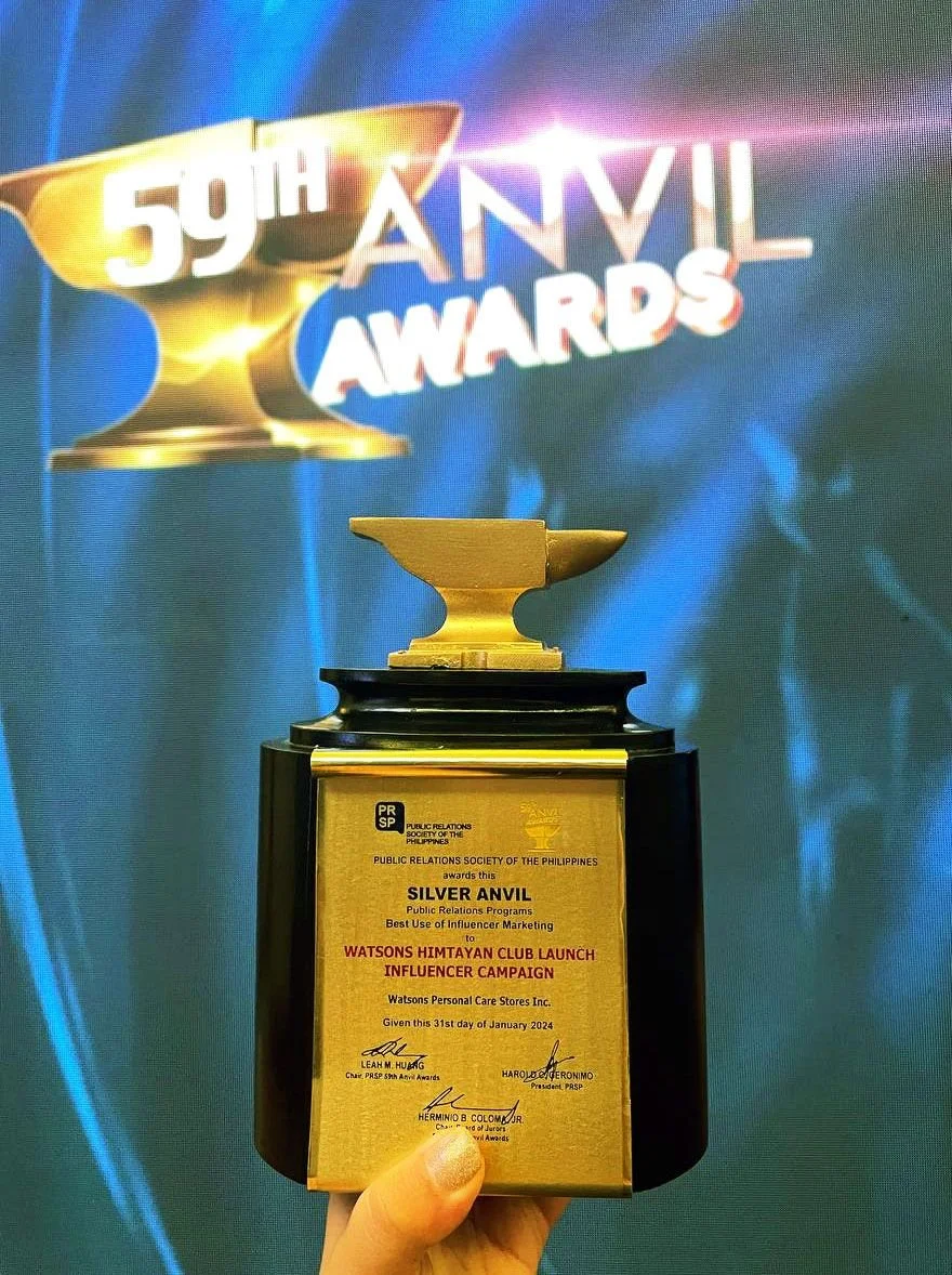 UPSIZE PH | Watsons Wins Silver At 59th Anvil Awards For Himtayan Campaign