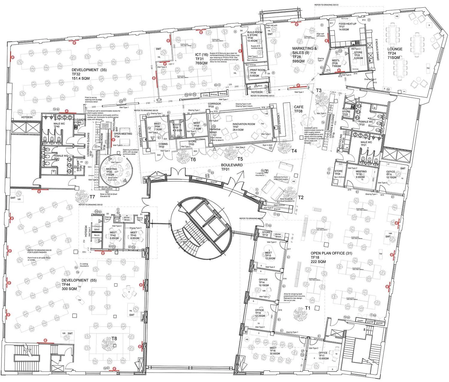 Office fit out projects — Amos Beech