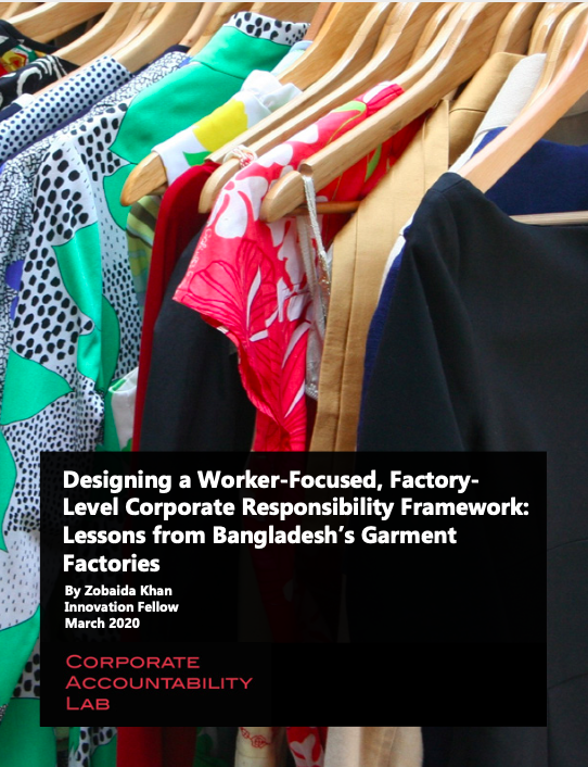 Designing a worker-focused, factory level corporate responsibility ...