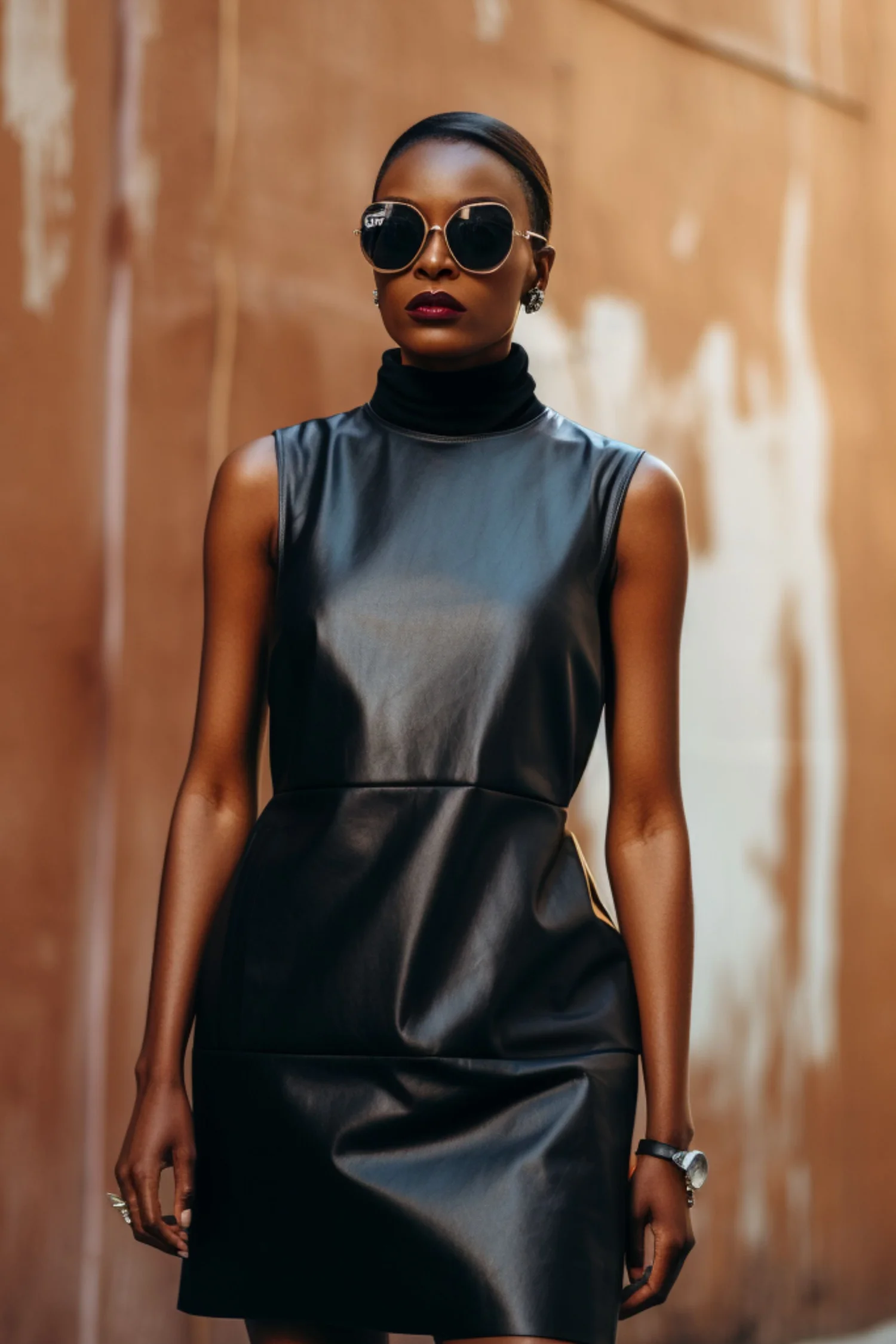Leather Dress Women Inspiration — The Fashion Business Coach