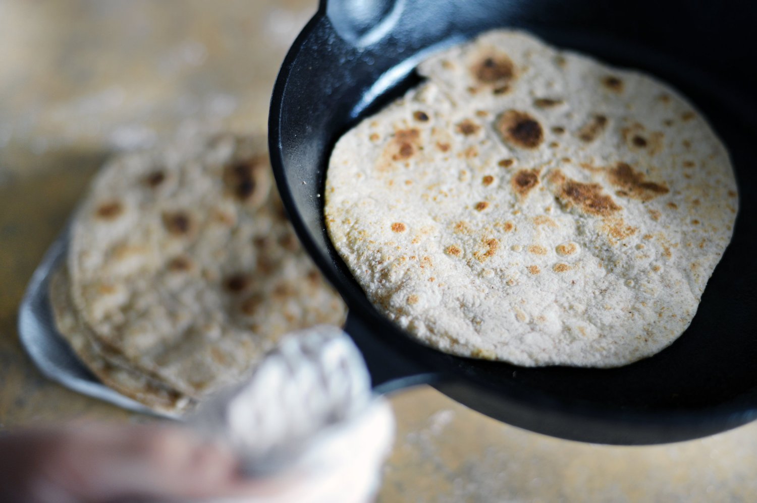 healthy indian cookbook + a recipe for whole-wheat roti — GLOBAL DISH