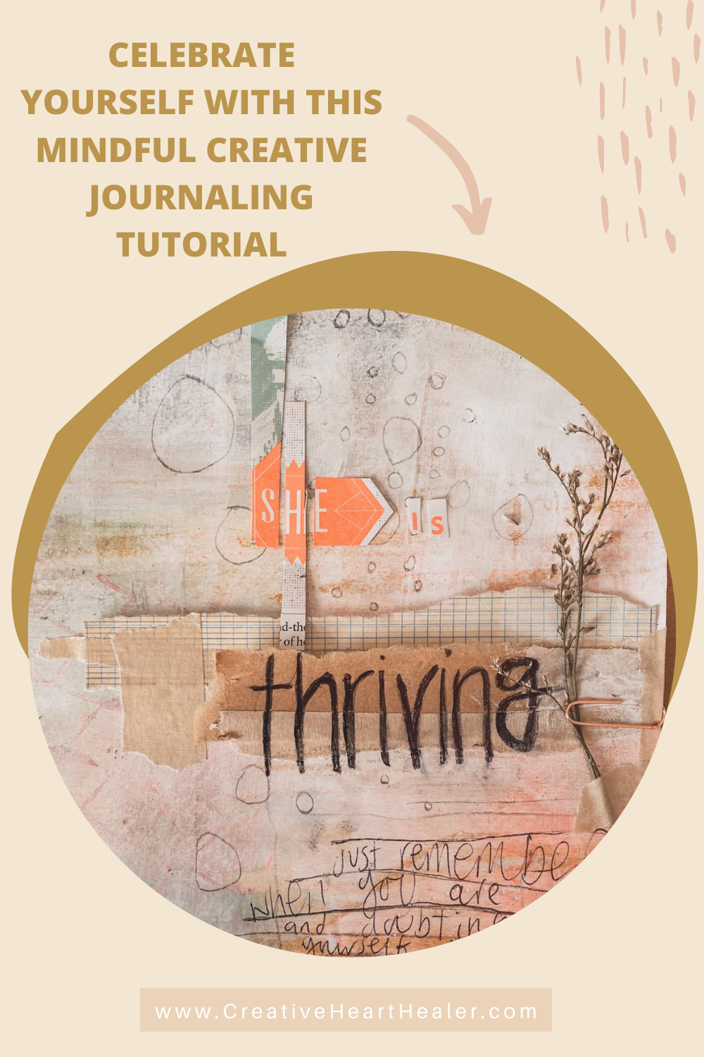 CELEBRATE YOURSELF - A CREATIVE SELF CARE JOURNALING TUTORIAL ...