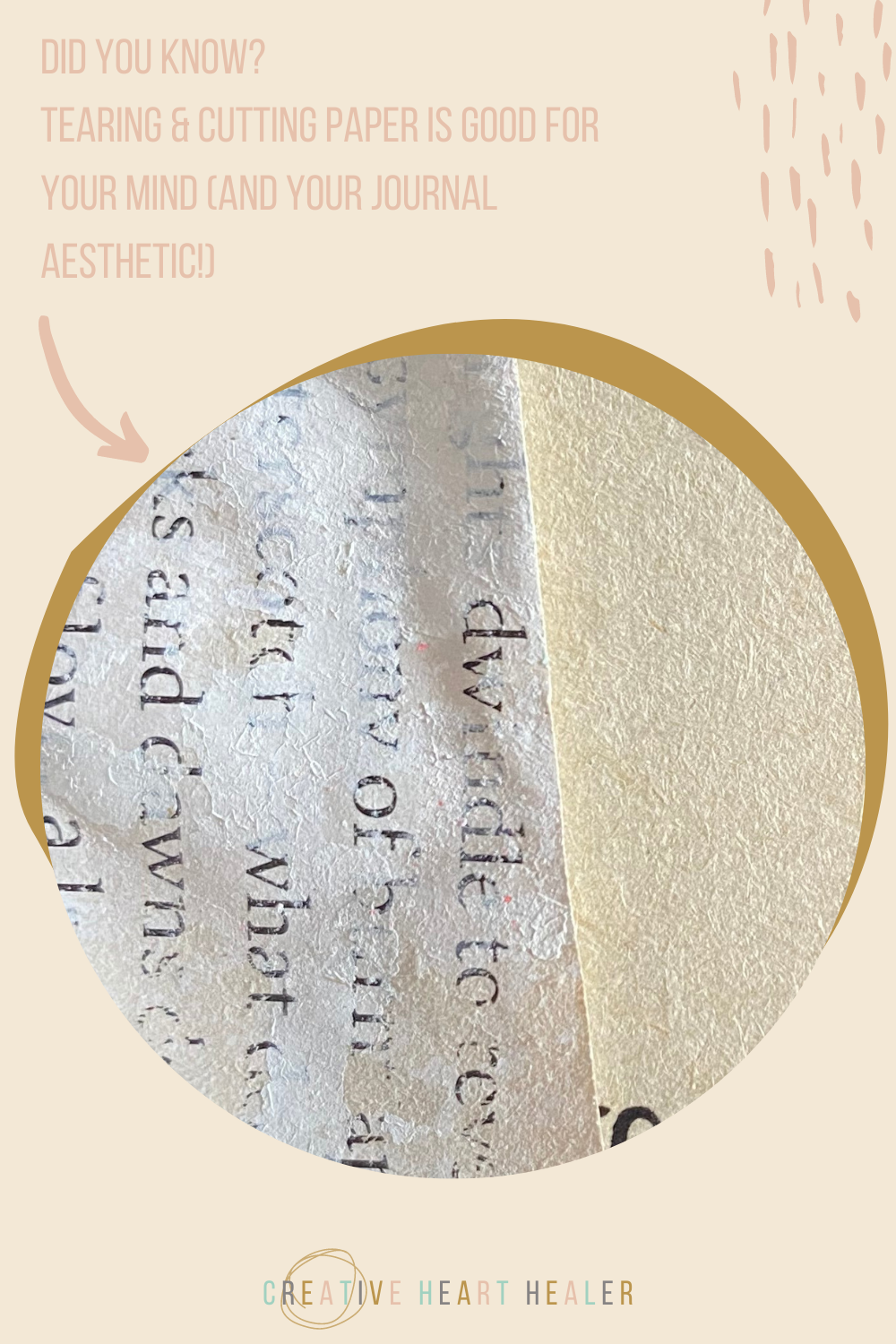 Tearing Paper Benefits