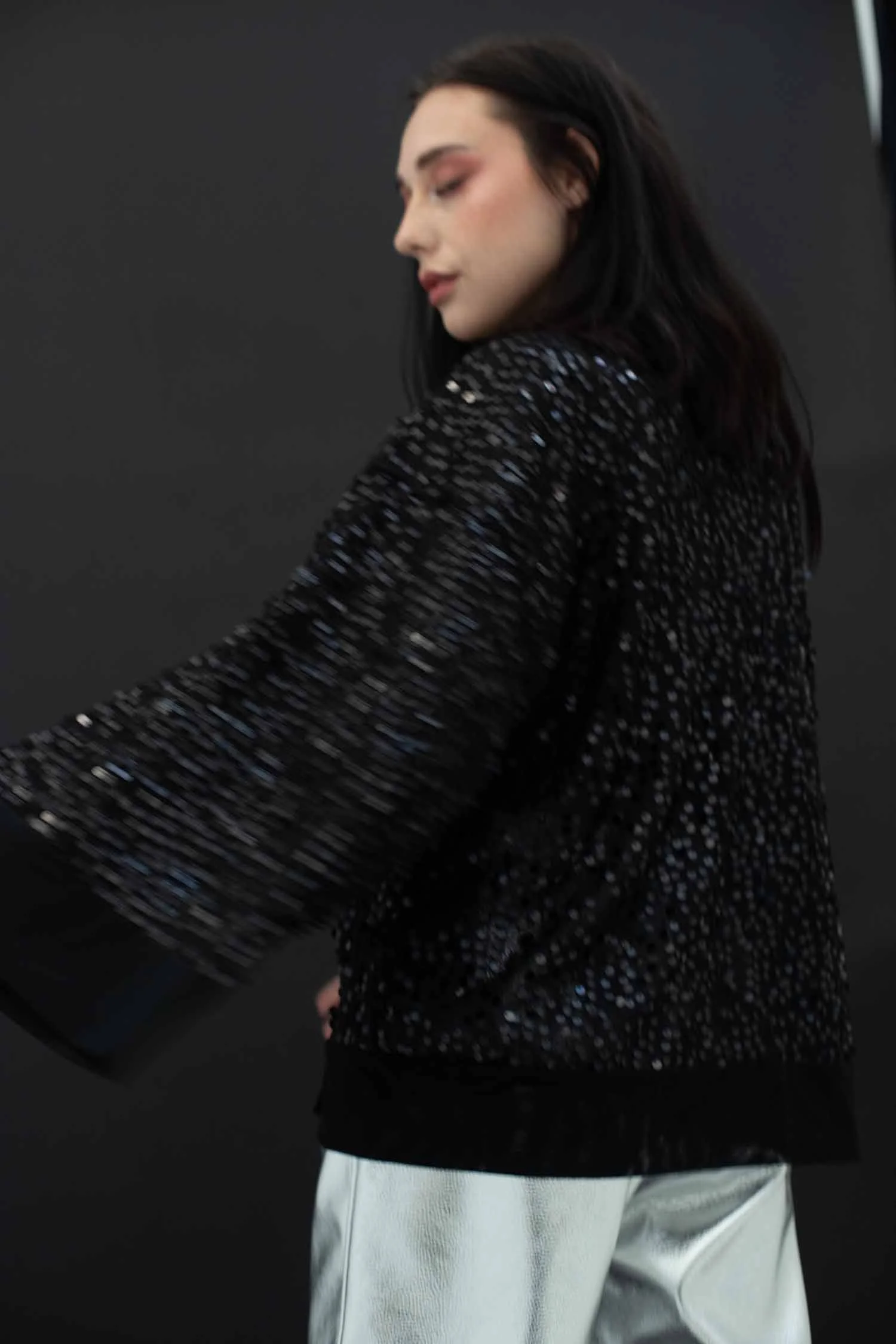 JANE KIMONO BORDEAUX — PALOMA CASILE