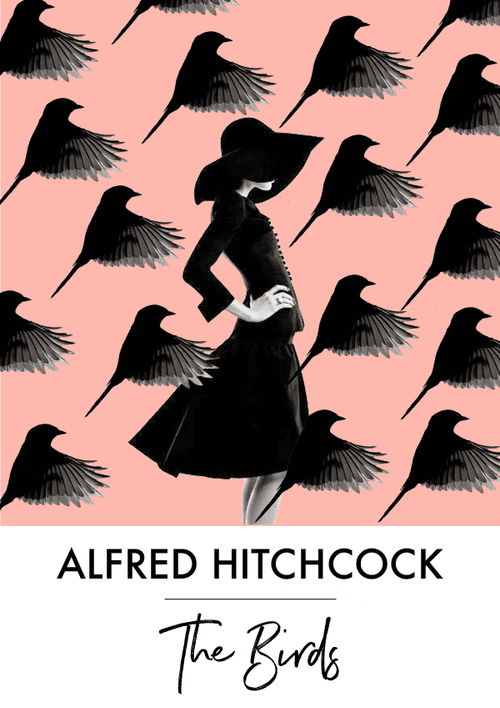 Alfred Hitchcock The Birds Silhouette