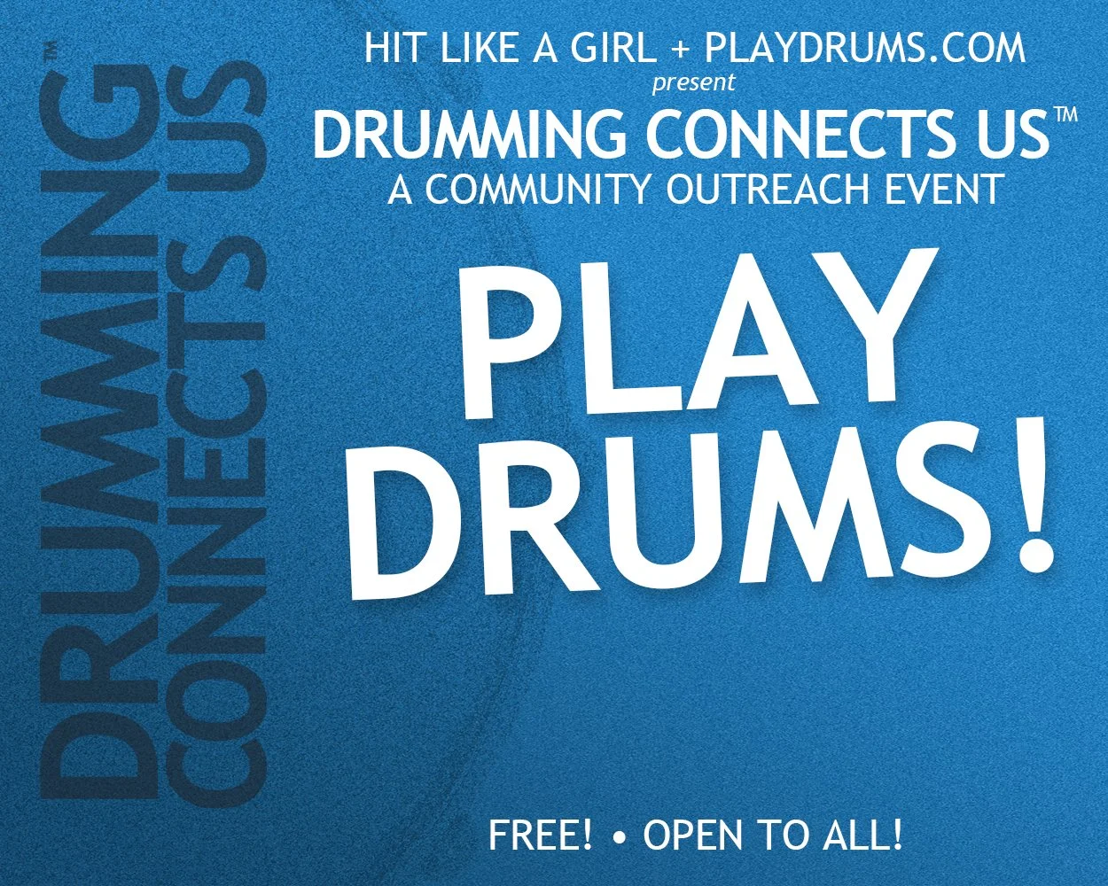 Drumming Connects Us Events — PlayDrums.com