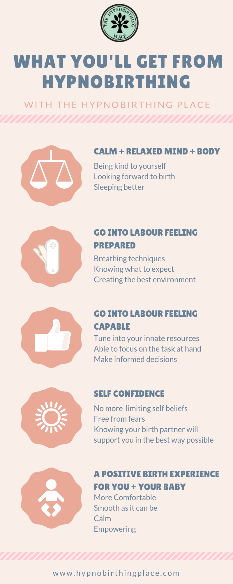 Hypnobirthing and benefits explained — The Hypnobirthing Place