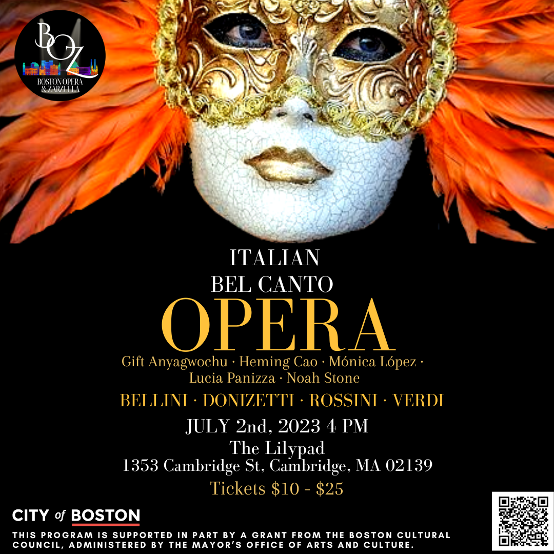 Italian Bel Canto Opera Concert — The Lilypad