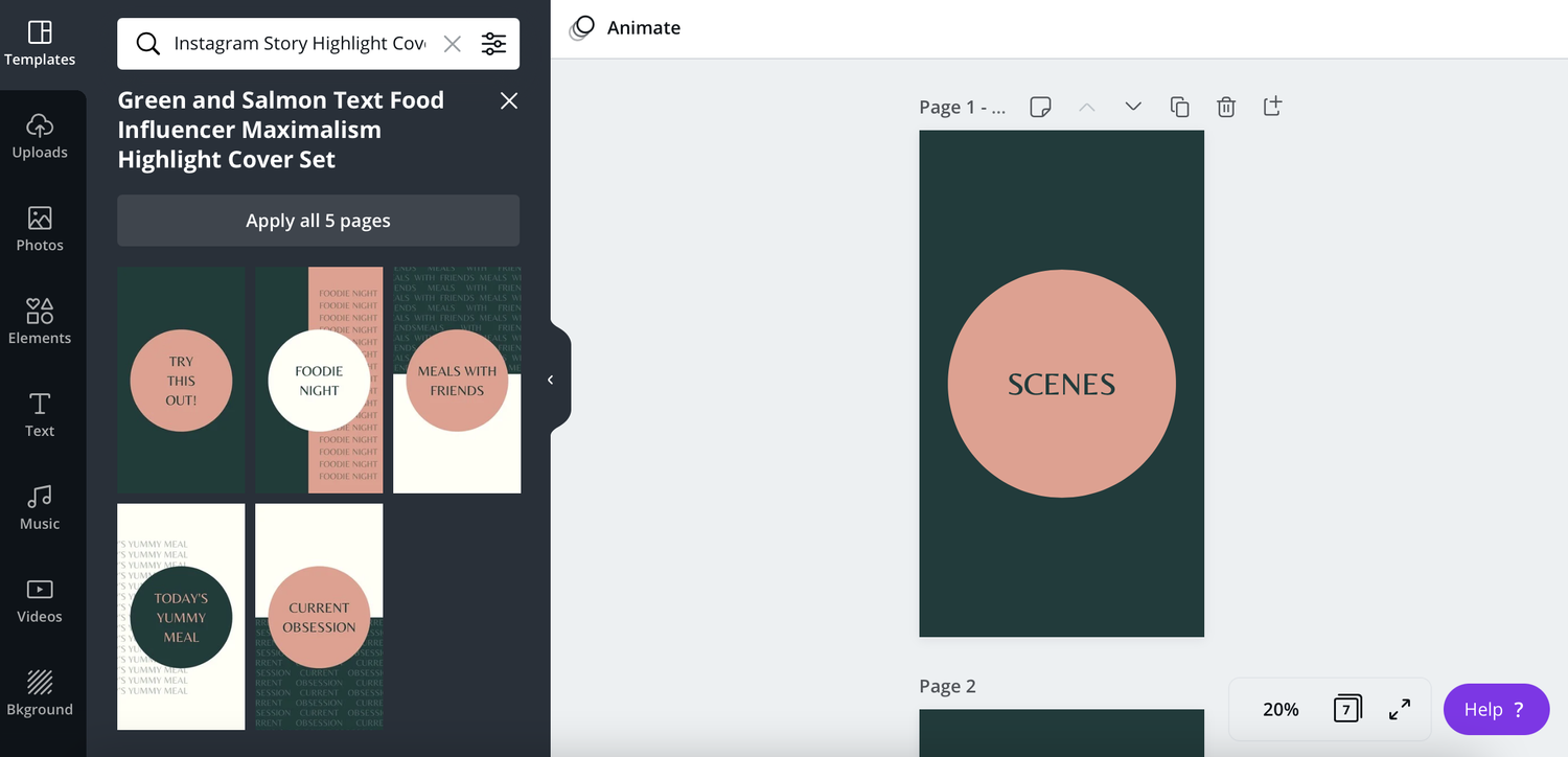 How To Design Your Instagram Story Highlights (Circles) To Make Them ...