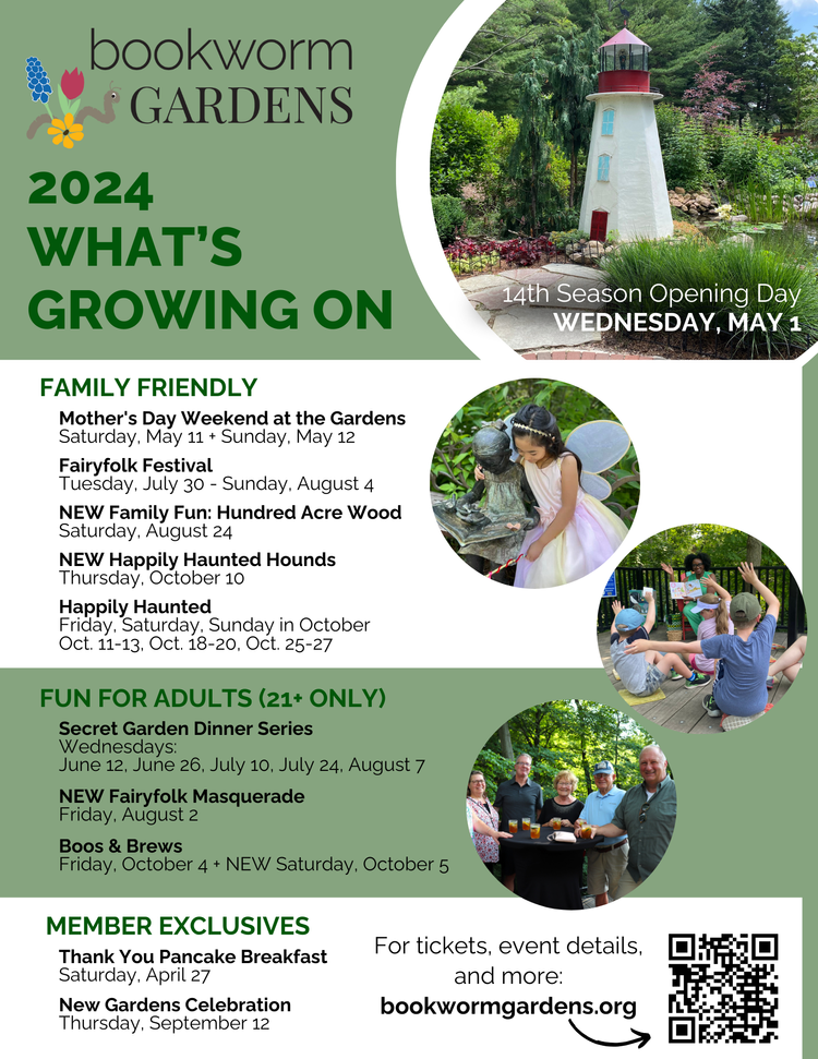 What's Growing On? — Bookworm Gardens