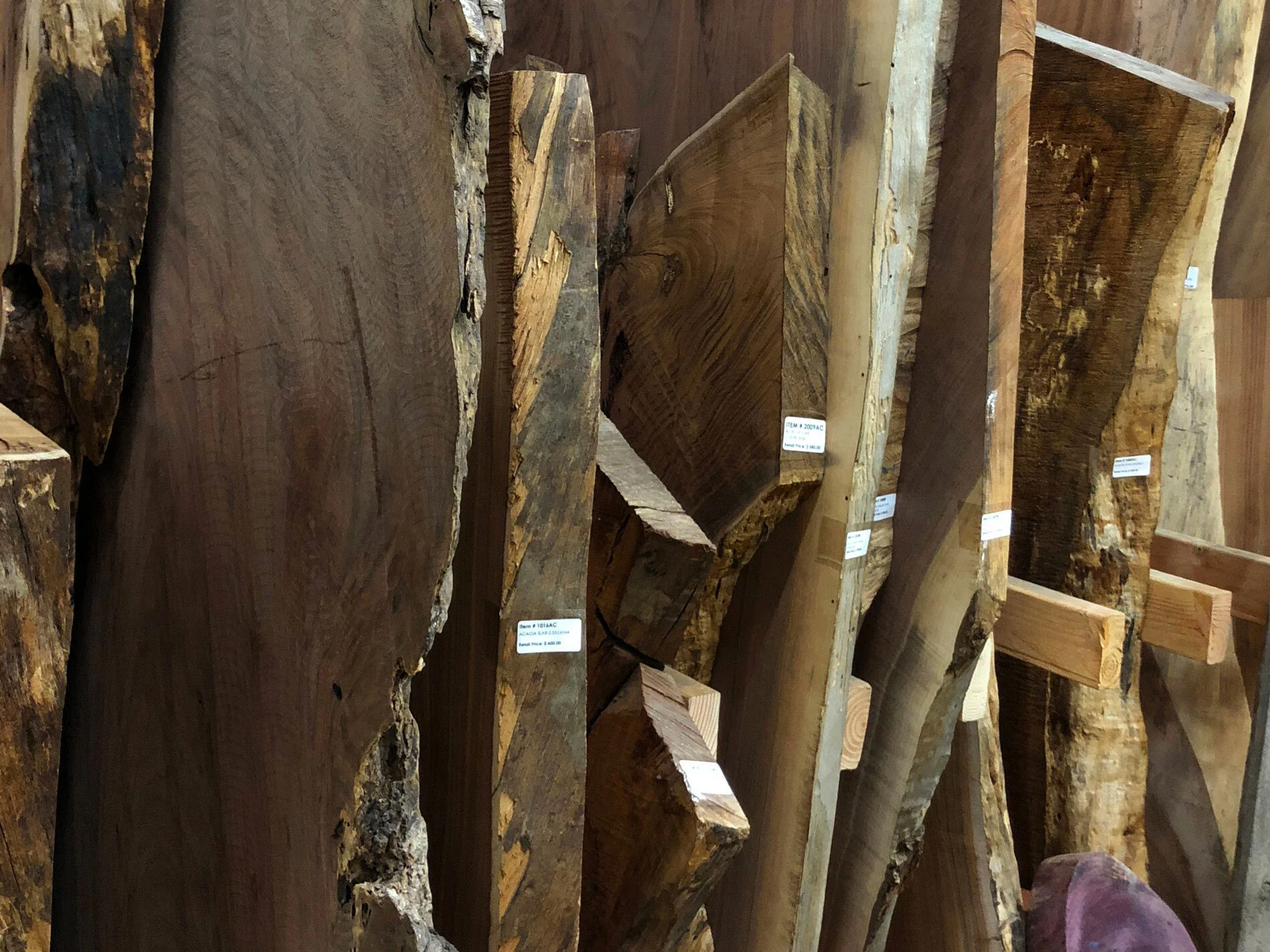 WOOD SLABS — Conejo Hardwoods