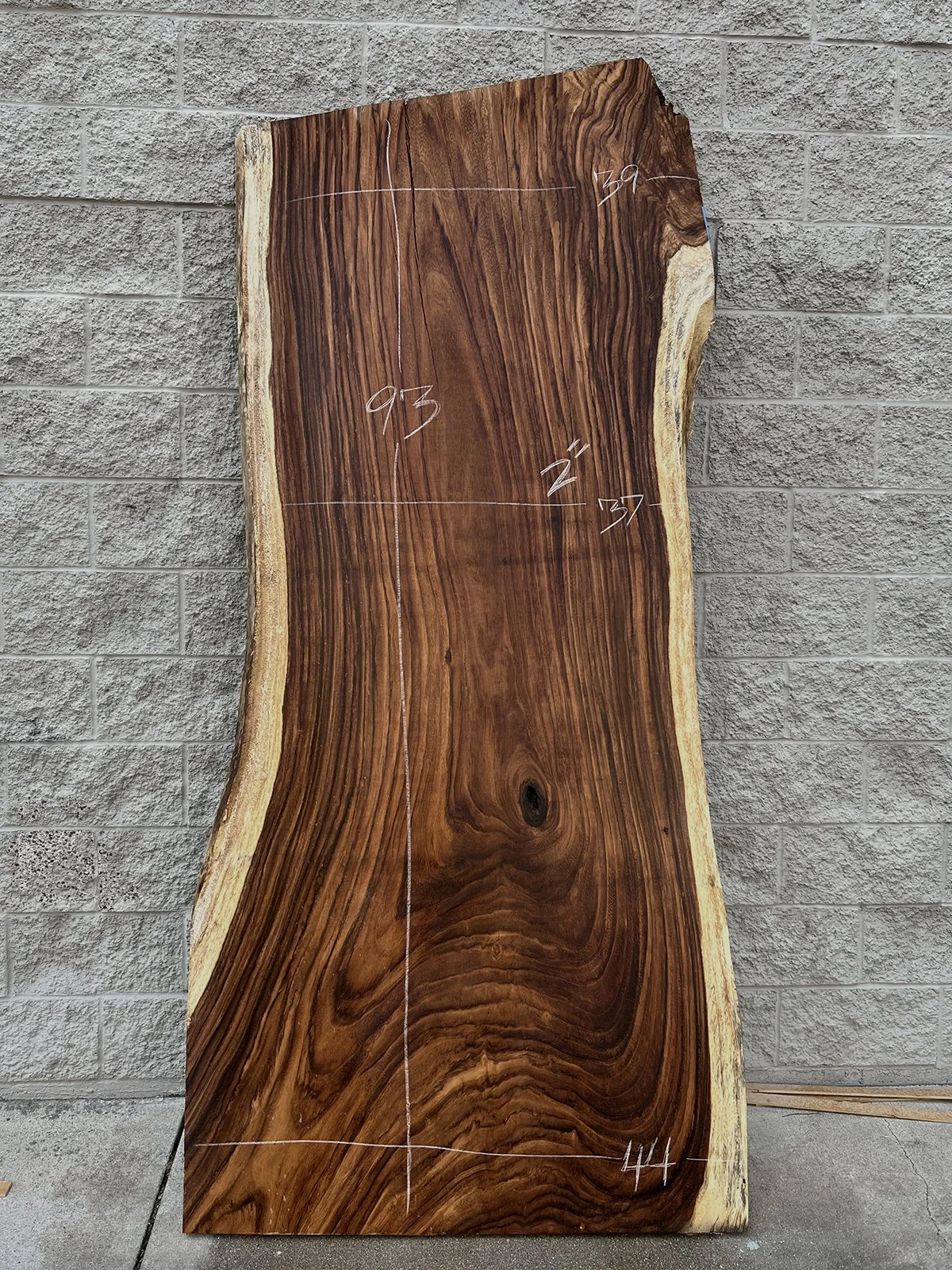 WOOD SLABS STOCKLIST — Conejo Hardwoods