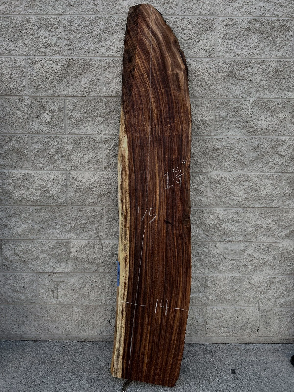 WOOD SLABS STOCKLIST — Conejo Hardwoods