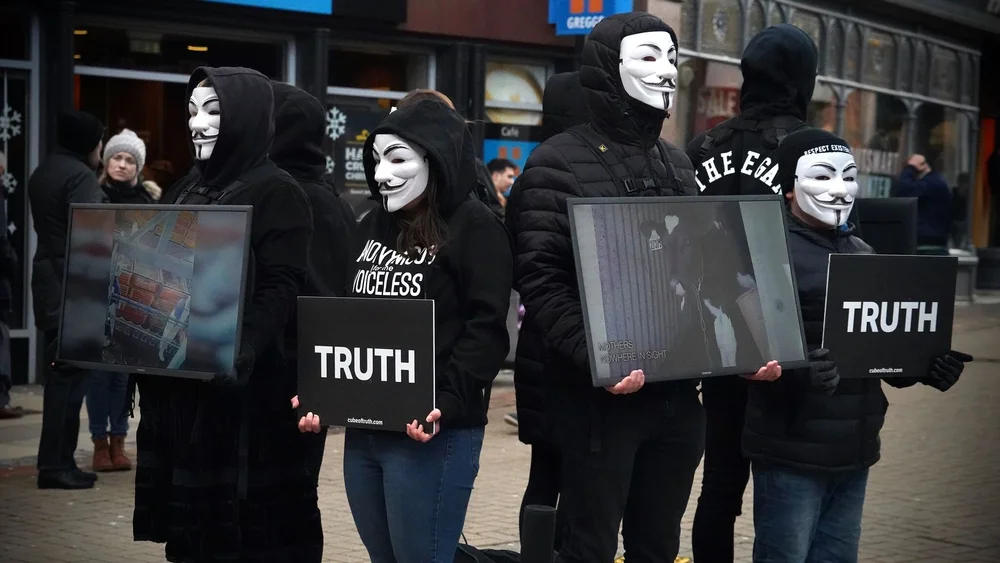 What is a Cube of Truth — Anonymous for the Voiceless