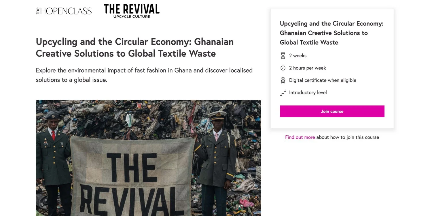 17 Online Sustainable Fashion Courses To Expand Your Knowledge ...