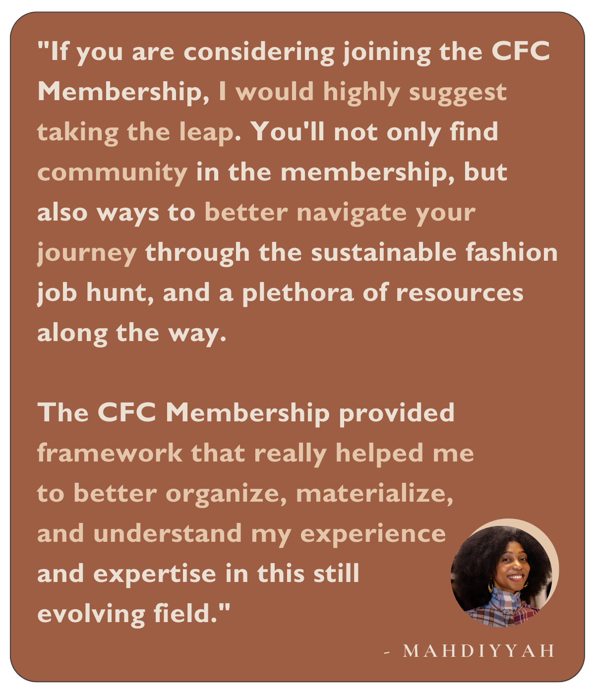 Conscious Fashion Collective | Membership