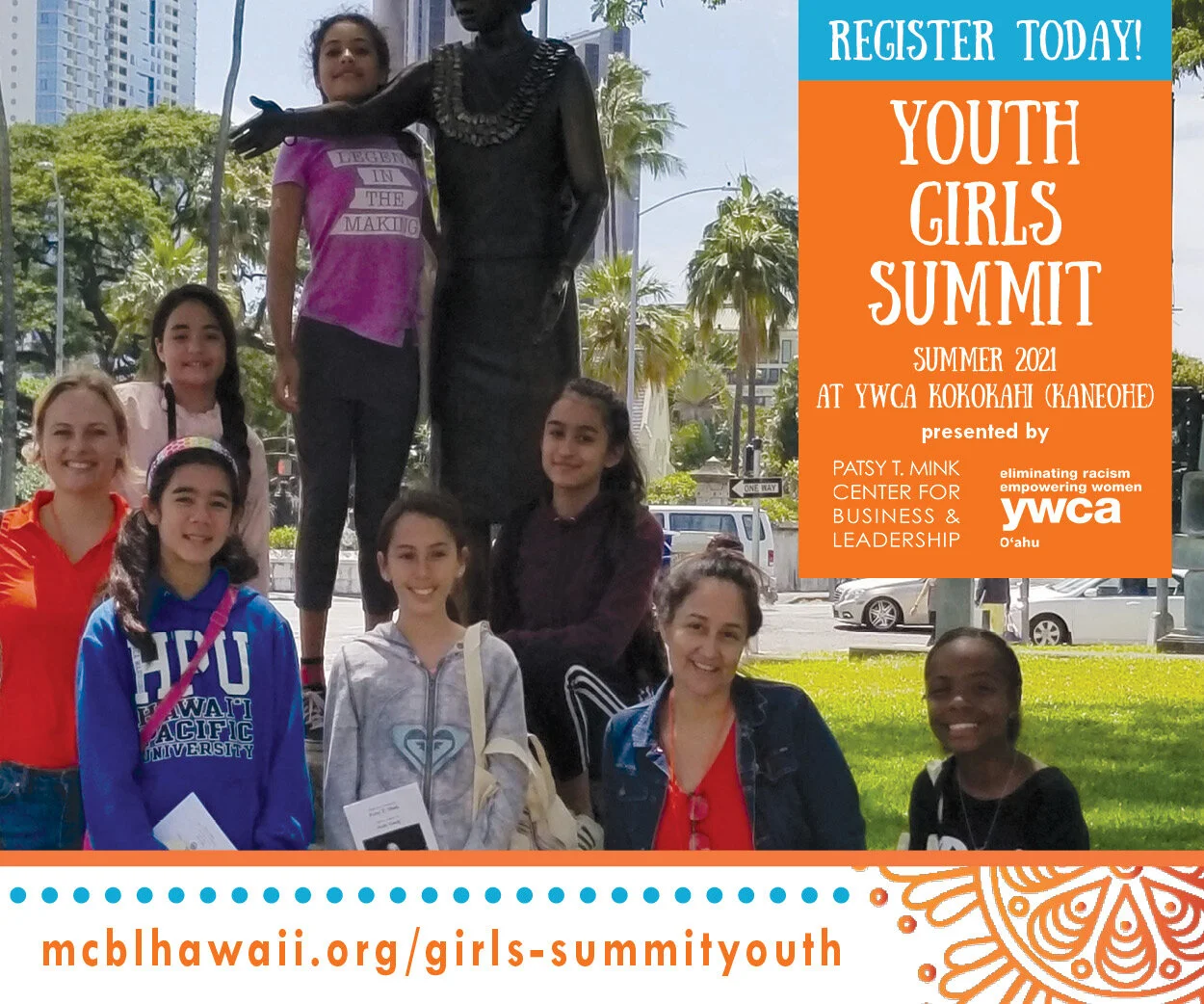 REGISTRATION Open and Financial Assistance Available: “Girls Summit ...