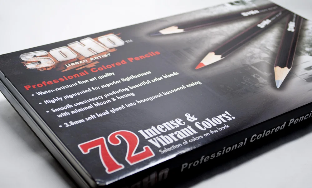 Soho Urban Artists Professional Colored Pencils — The Art Gear Guide
