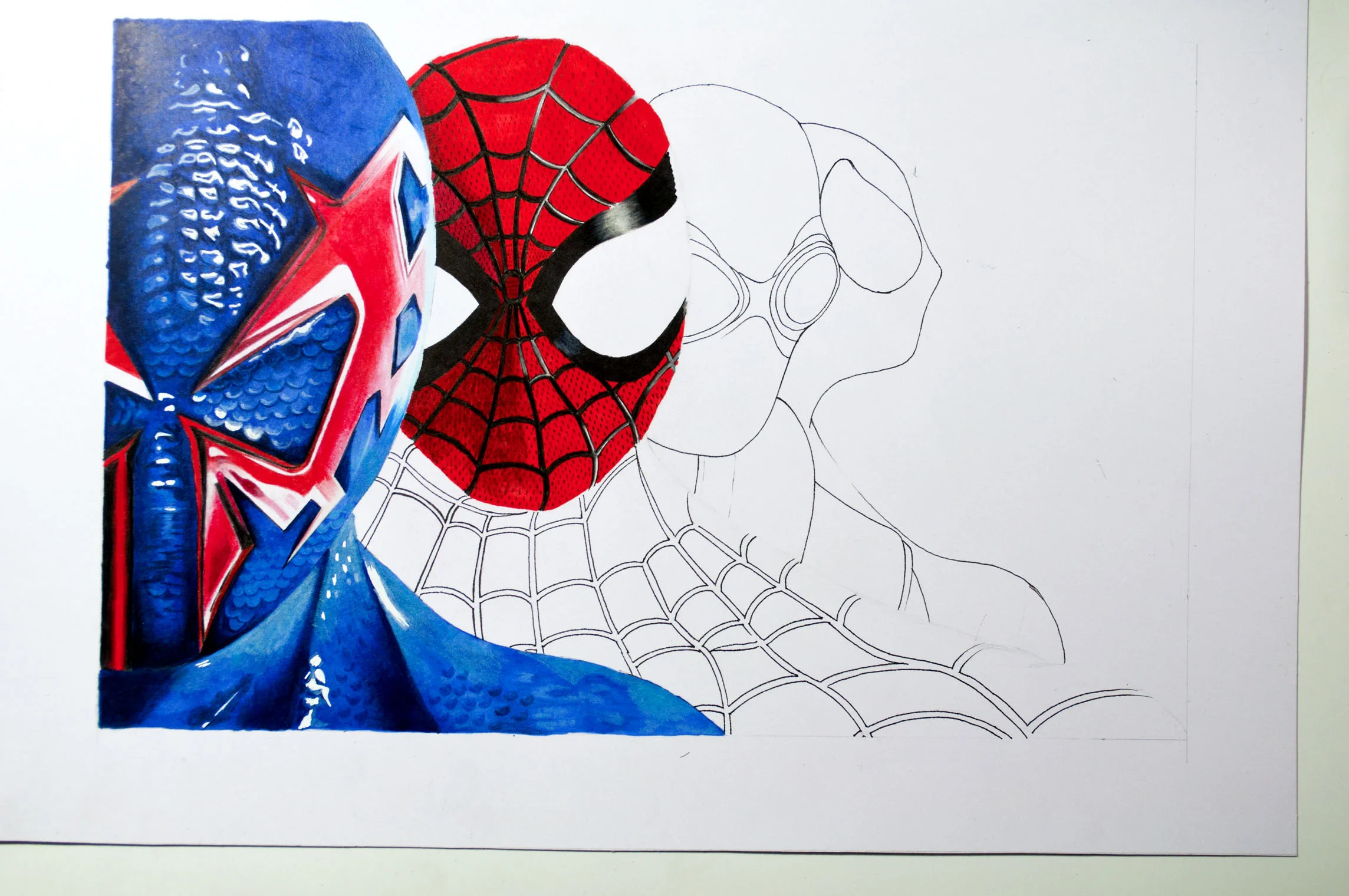 Spiderman Into The Spider-Verse With Stylefile Markers — The Art Gear Guide