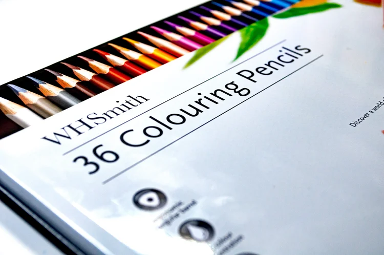 WH Smith Colouring Pencils Review | WH Smith Stationary Store — The Art ...